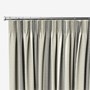 Brazen Stripe Linen Vintage Graphite Grey Curtains