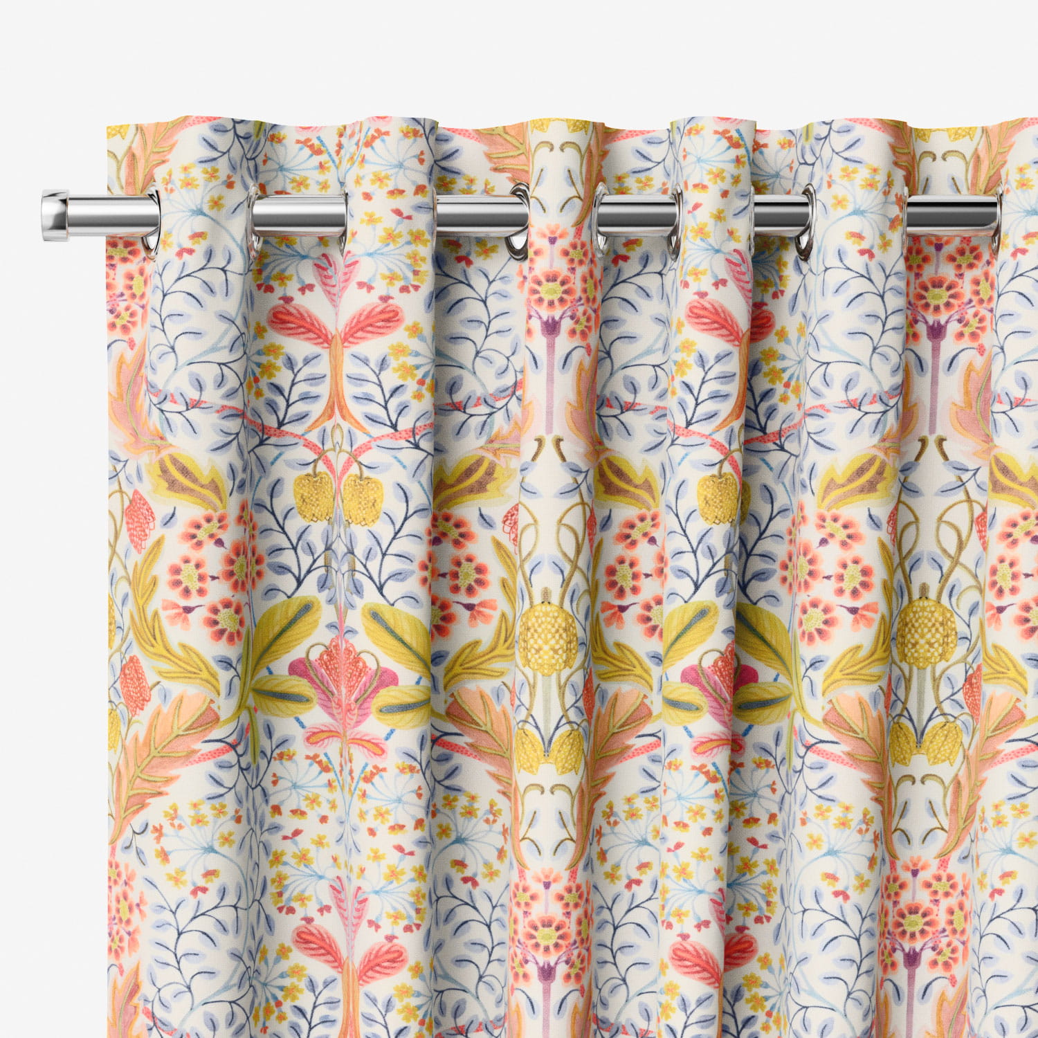 Elm House Rust Curtains