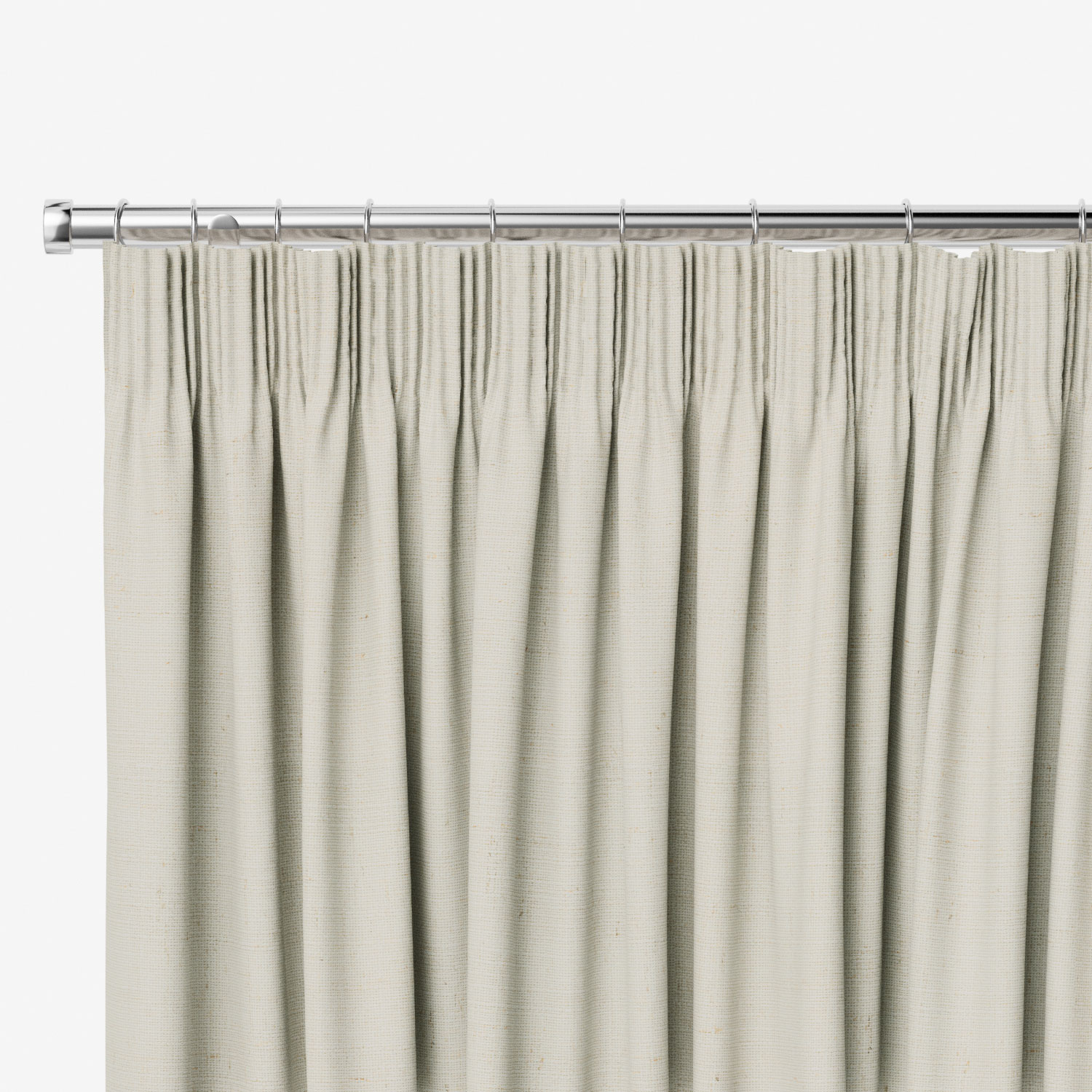 Paleo Linen Ecru Curtains