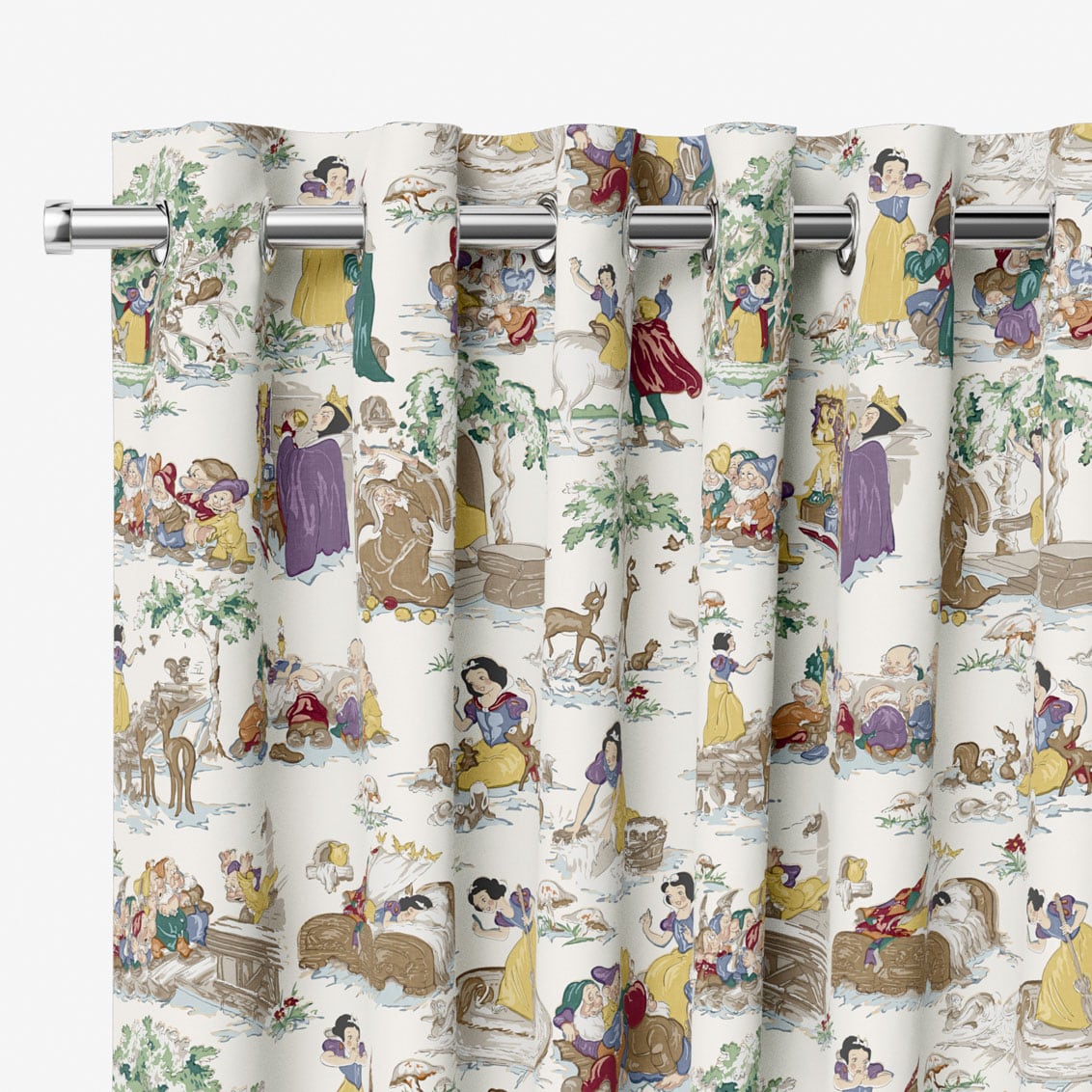 Snow White Ivory Curtains