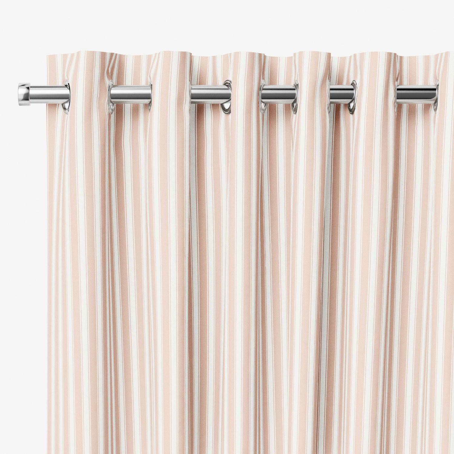 Tiger Stripe Blush Curtains