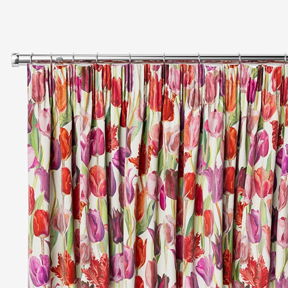 Tulips Pink Curtains