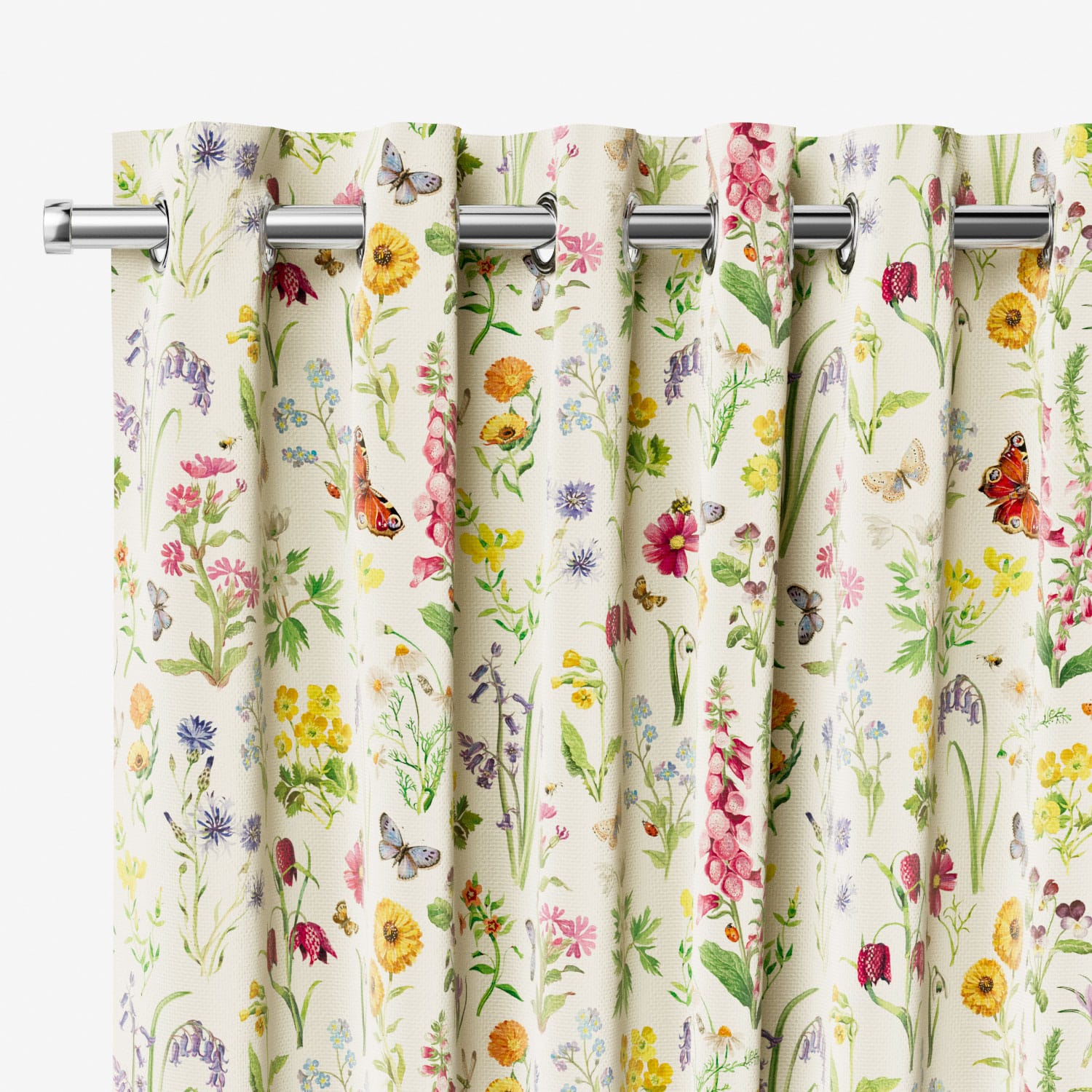 Wild Flowers Meadow Curtains