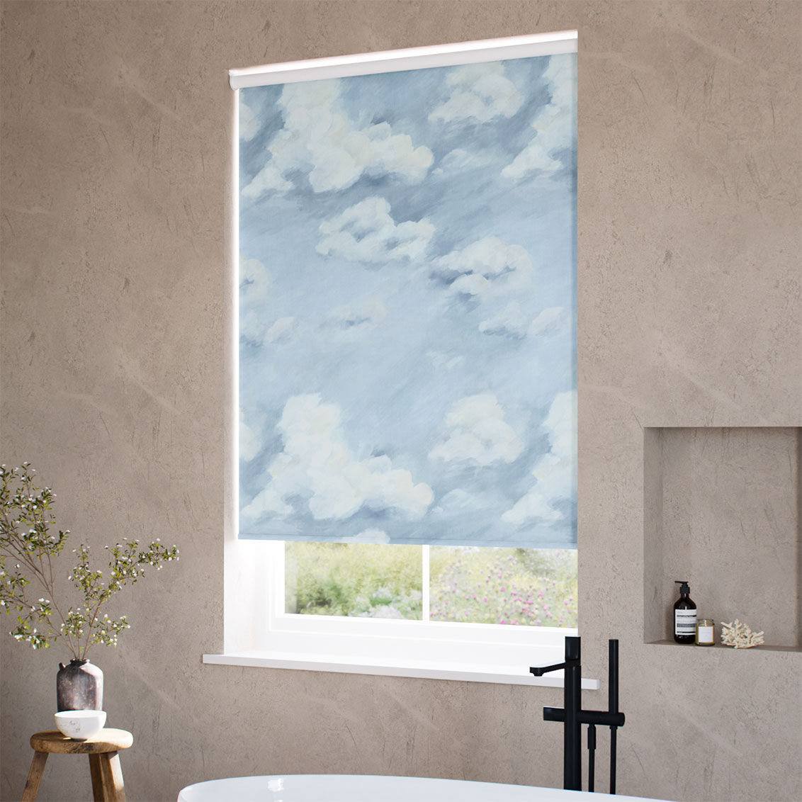 Air Cloud Roller Blind
