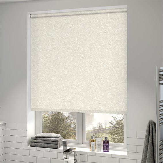 Alicante Blackout Marble Cream Roller Blind
