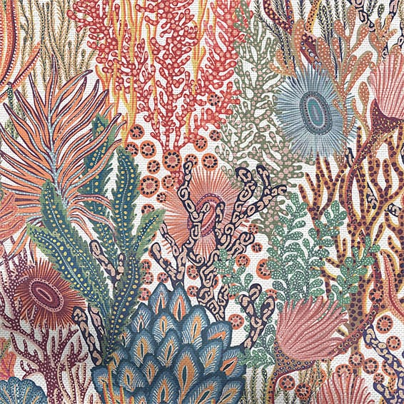 Anemone Reef Roman Blind