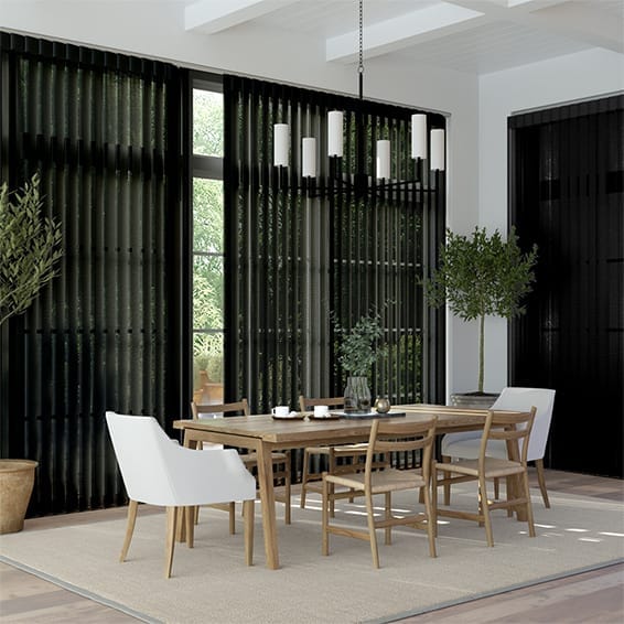 Aria Ebony Privacy Sheer