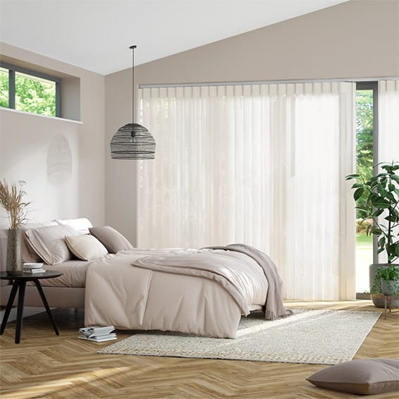 Aria Tahini Privacy Sheer