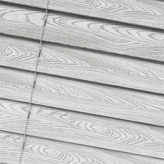 Ash White Wooden Blind - 50mm Slat