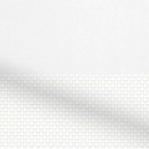 Atom Blanc Double Roller Blind