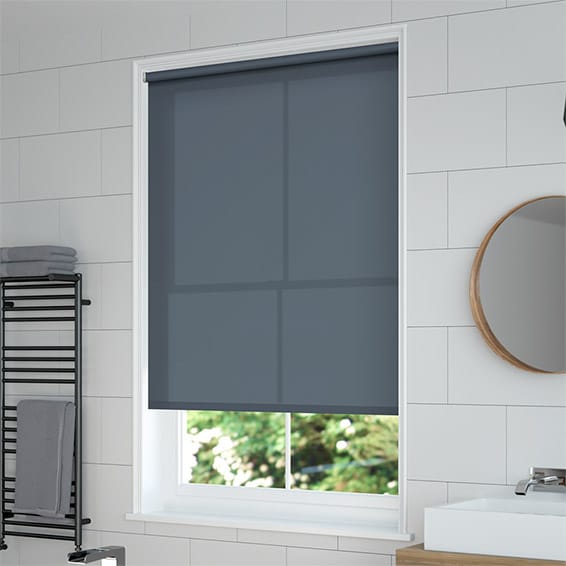 Avalon Dark Blue Roller Blind