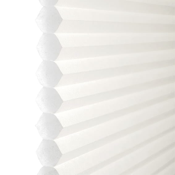 BiFold Adapt DuoLuxe Soft White Pleated Blind