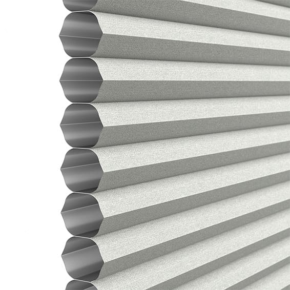 BiFold Adapt DuoShade Stucco Pleated Blind