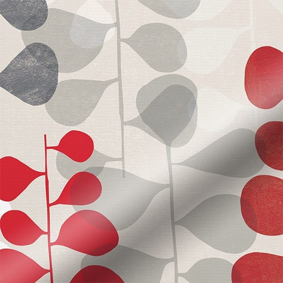 Twist2Go Blooming Meadow Ruby Roller Blind