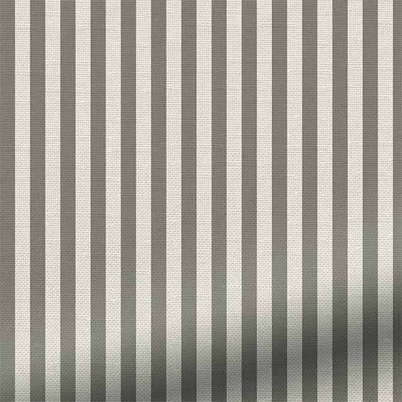 Candy Stripes Pewter Roman Blind