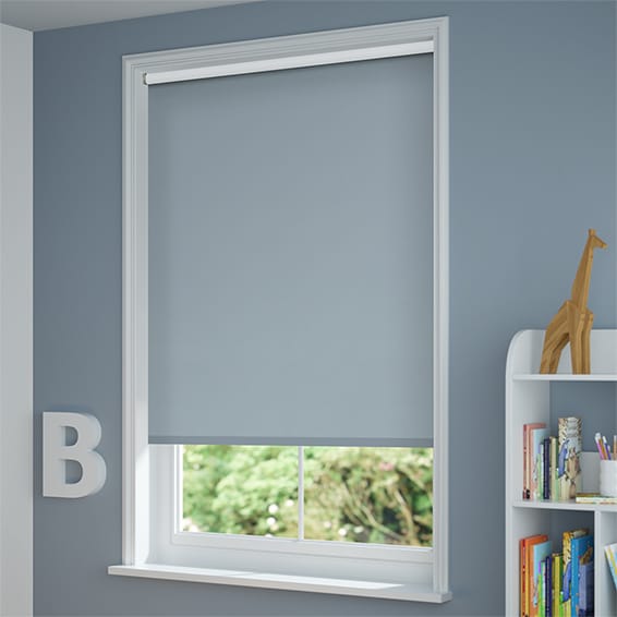 Capital Blackout Arctic Blue Roller Blind