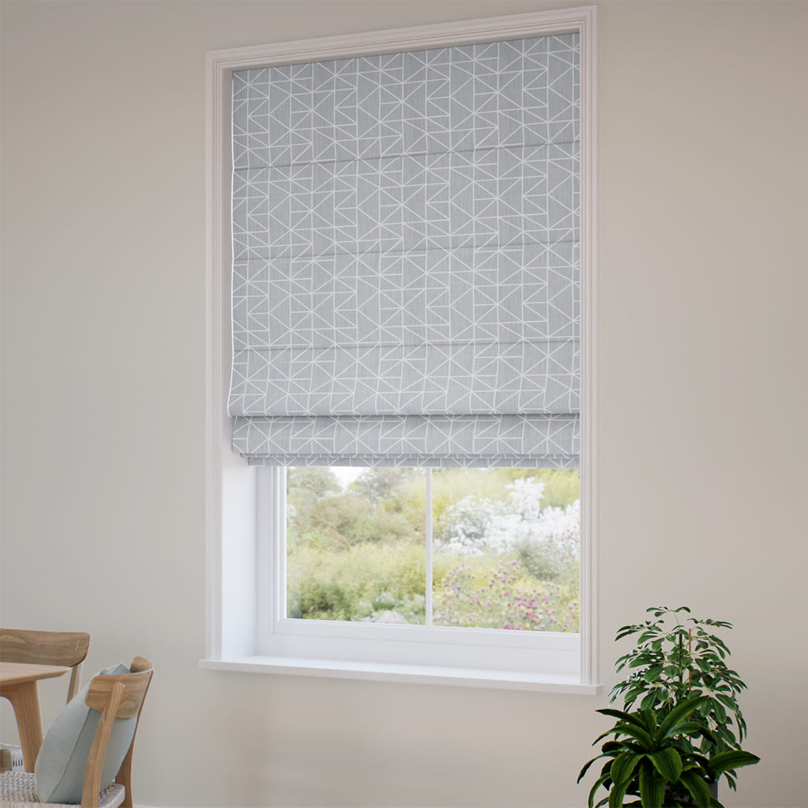 Carlisle Stone Roman Blind