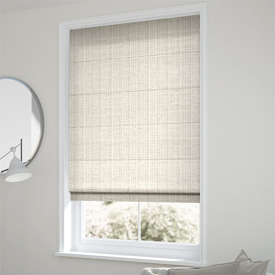 Chenille Chic Pearl Roman Blind