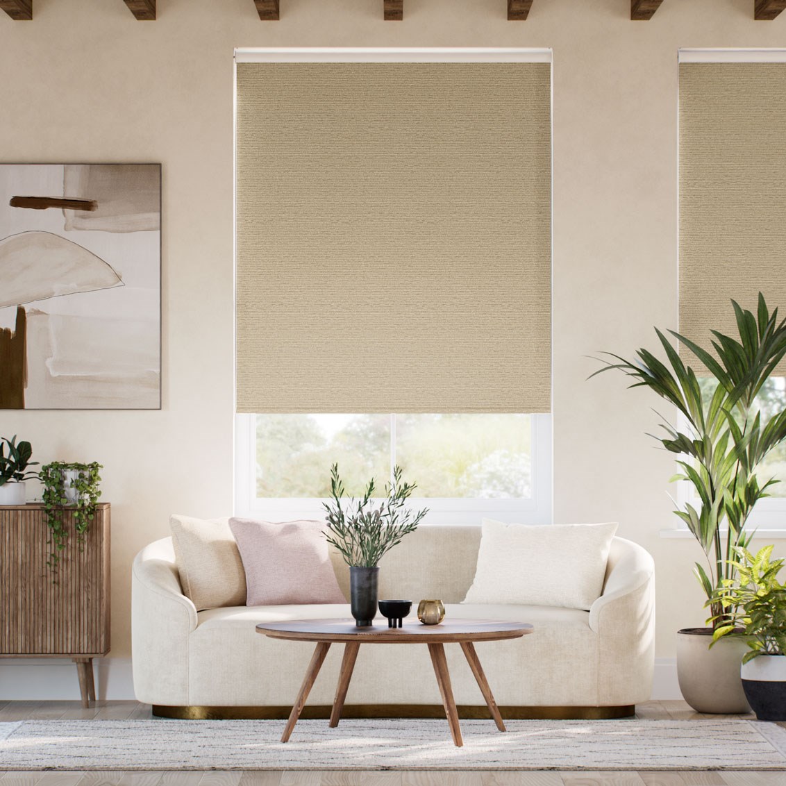 Choices Amir Sandstone Roller Blind