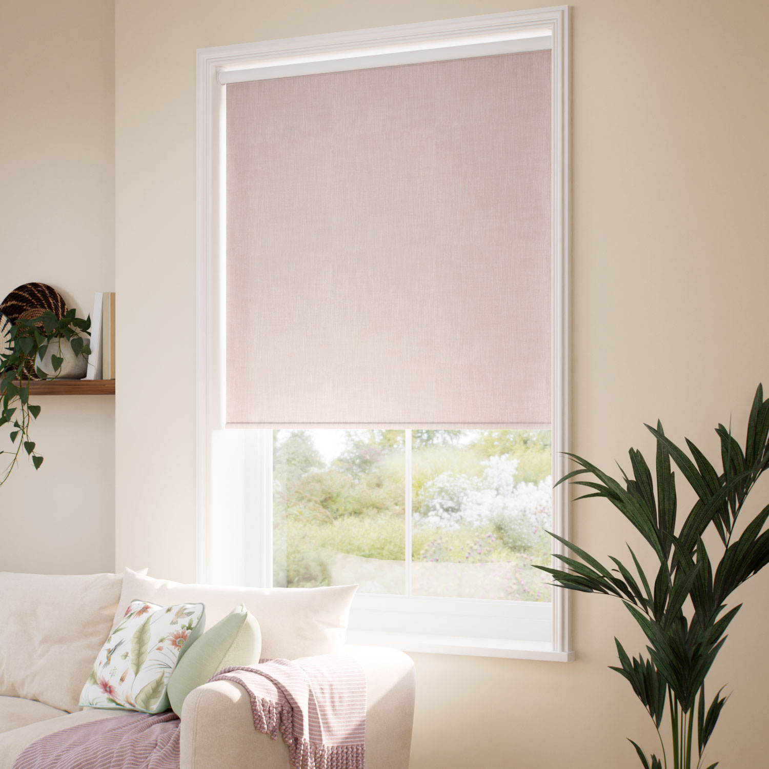 Choices Eco-Friendly Nyah Rosewater Roller Blind