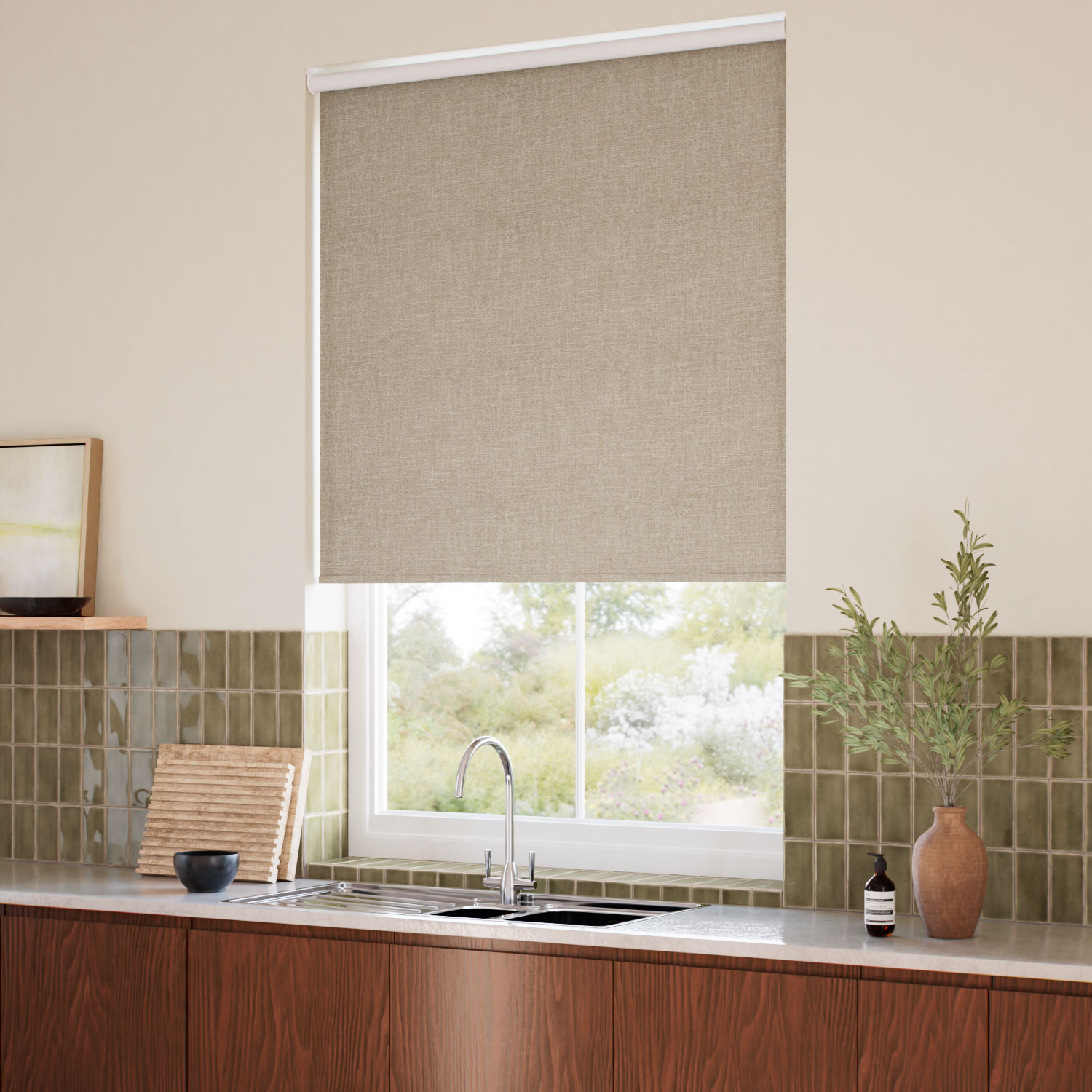 Twist2Go Choices Lydia Almond Roller Blind