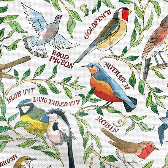 Garden Birds Multi Roller Blind