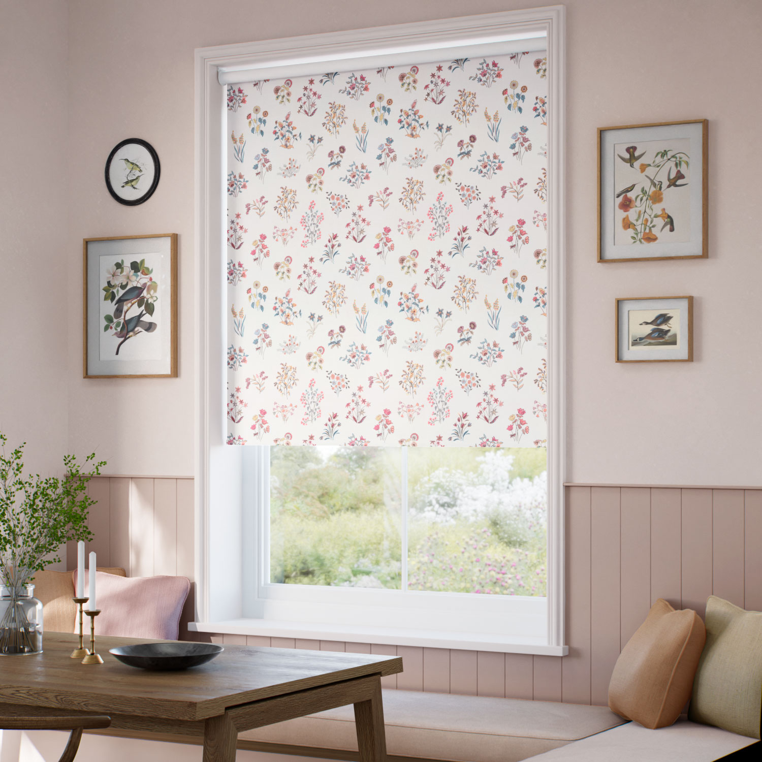 Shepherdly Meadow Ivory Roller Blind