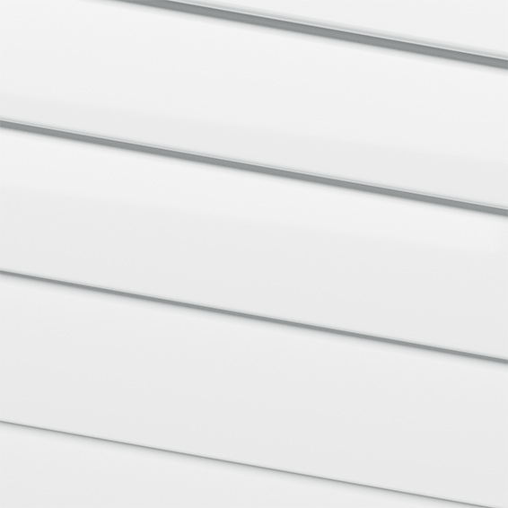 Click2Go Smooth White No Drill Shutter Blind
