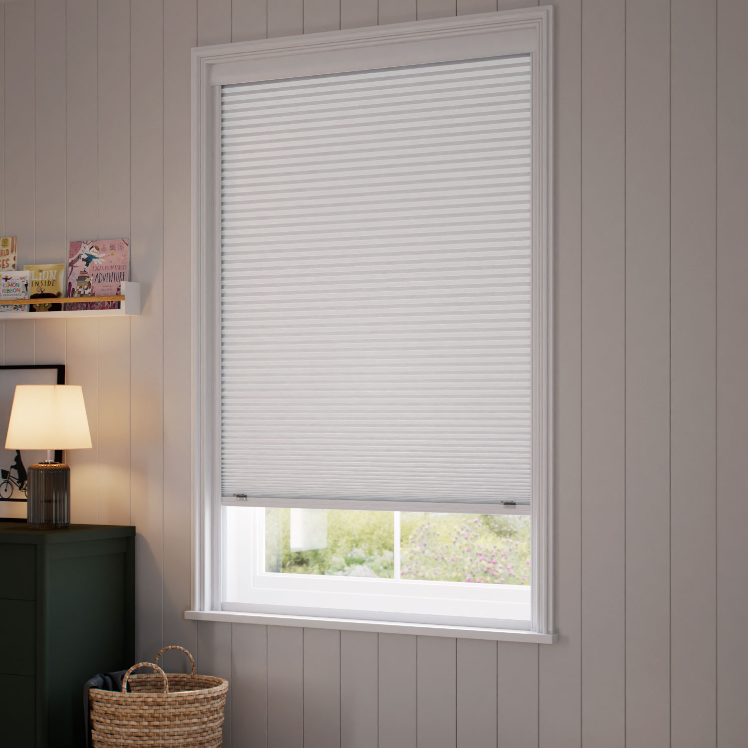 Click2Shade Complete Blackout Chalk Thermal Blind