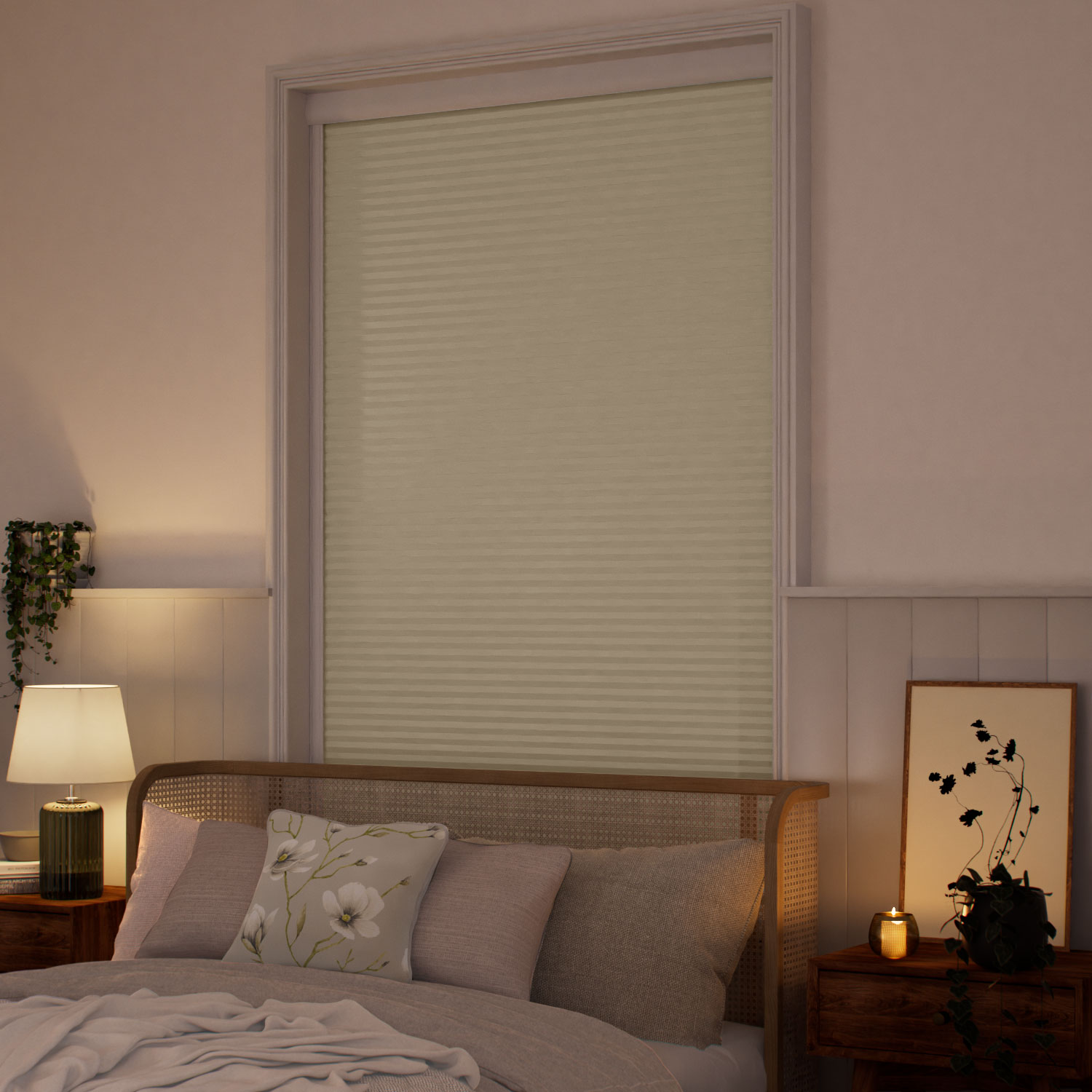 Click2Shade Complete Blackout Limoncello Thermal Blind