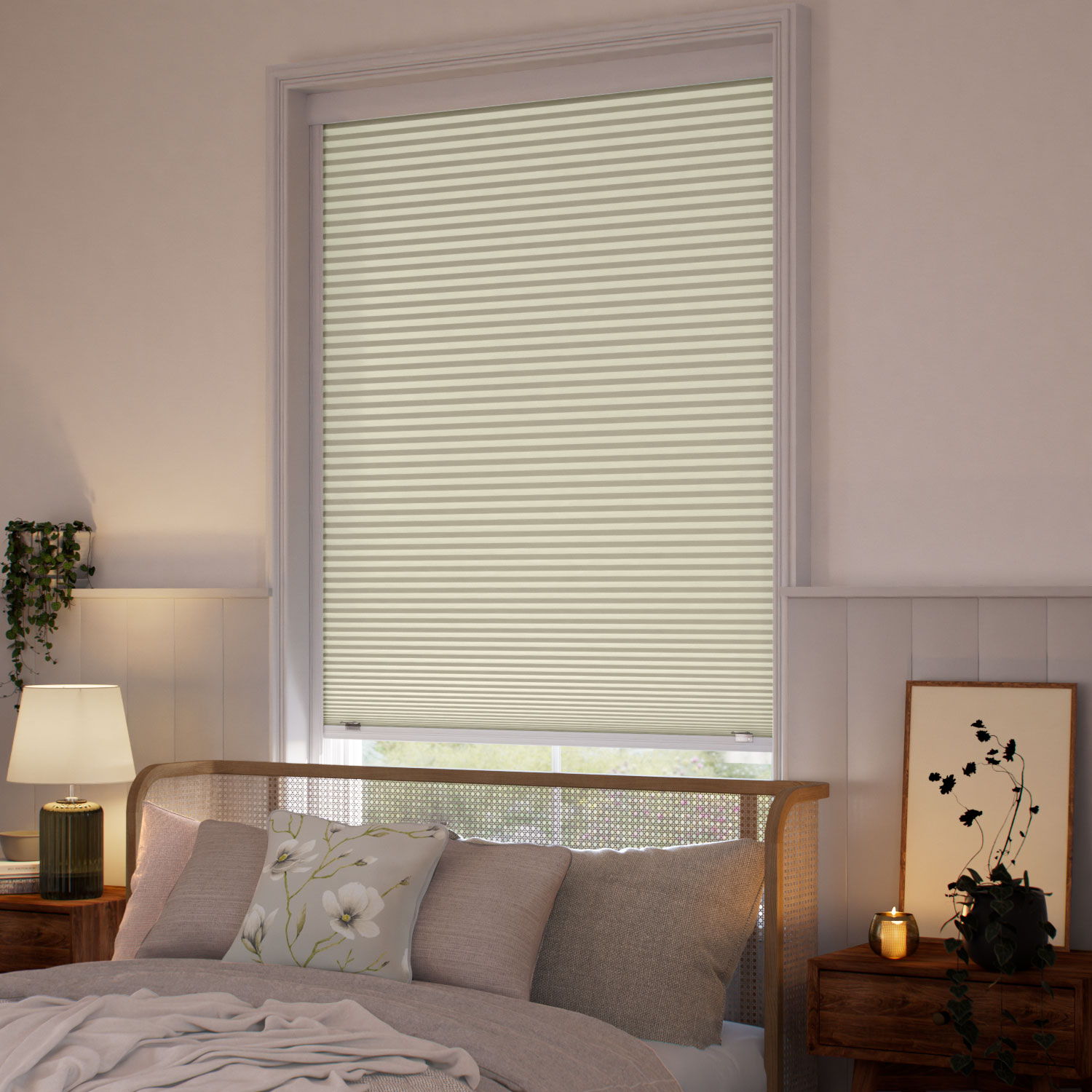 Click2Shade Complete Blackout Limoncello Thermal Blind