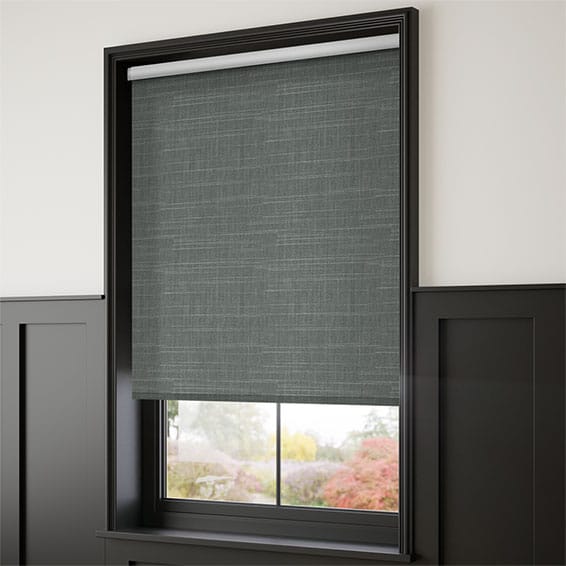 Concordia Blackout Slate Roller Blind