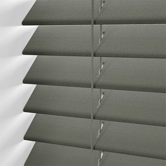 Cosmopolitan Storm Cloud Wooden Blind - 50mm Slat