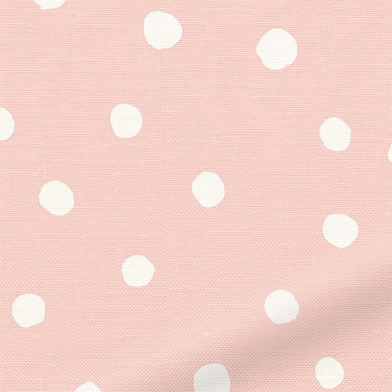 Twist2Go Dotty Dots Blush Roller Blind