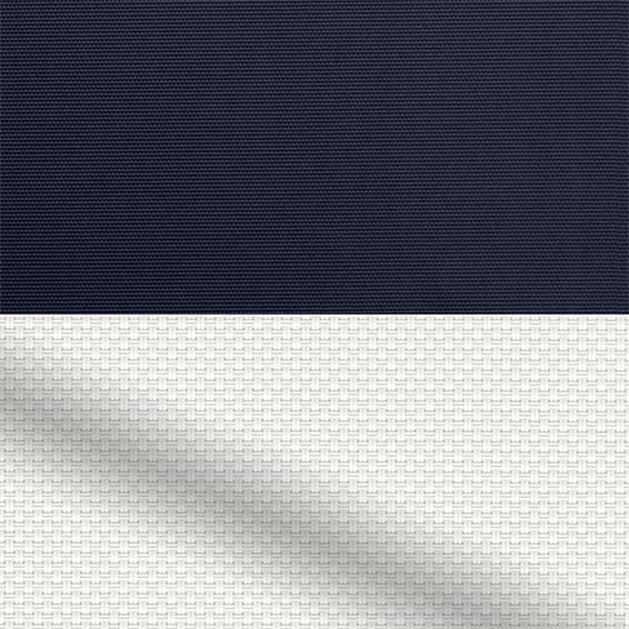 Atom Navy Double Roller Blind