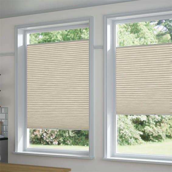 PerfectFIT DuoLight Grain Parchment Thermal Blind