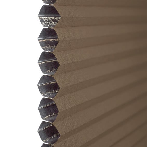 DuoShade Chocolate Pleated Blind | Blinds 2go™