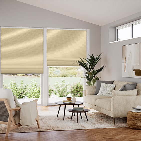 DuoShade Stack Cordless Dune Thermal Blind