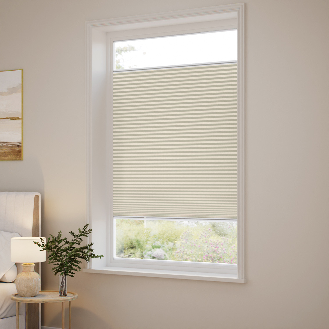 Stick On DuoShade Terrazzo Sandstone Thermal Blind