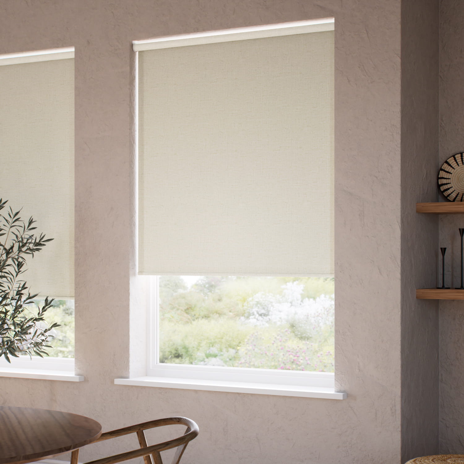 Choices Eco-Friendly Caro Neutral Roller Blind