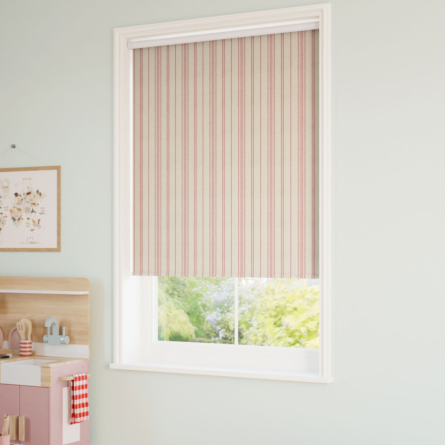 Choices Taylor Berry Stripe Roller Blind