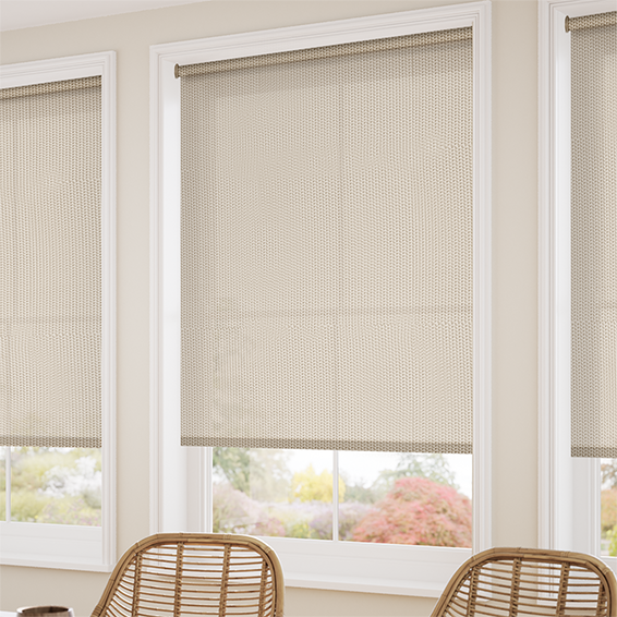 Electric Oculus Dune Roller Blind