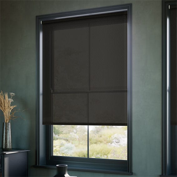 Electric Oculus Midnight Roller Blind