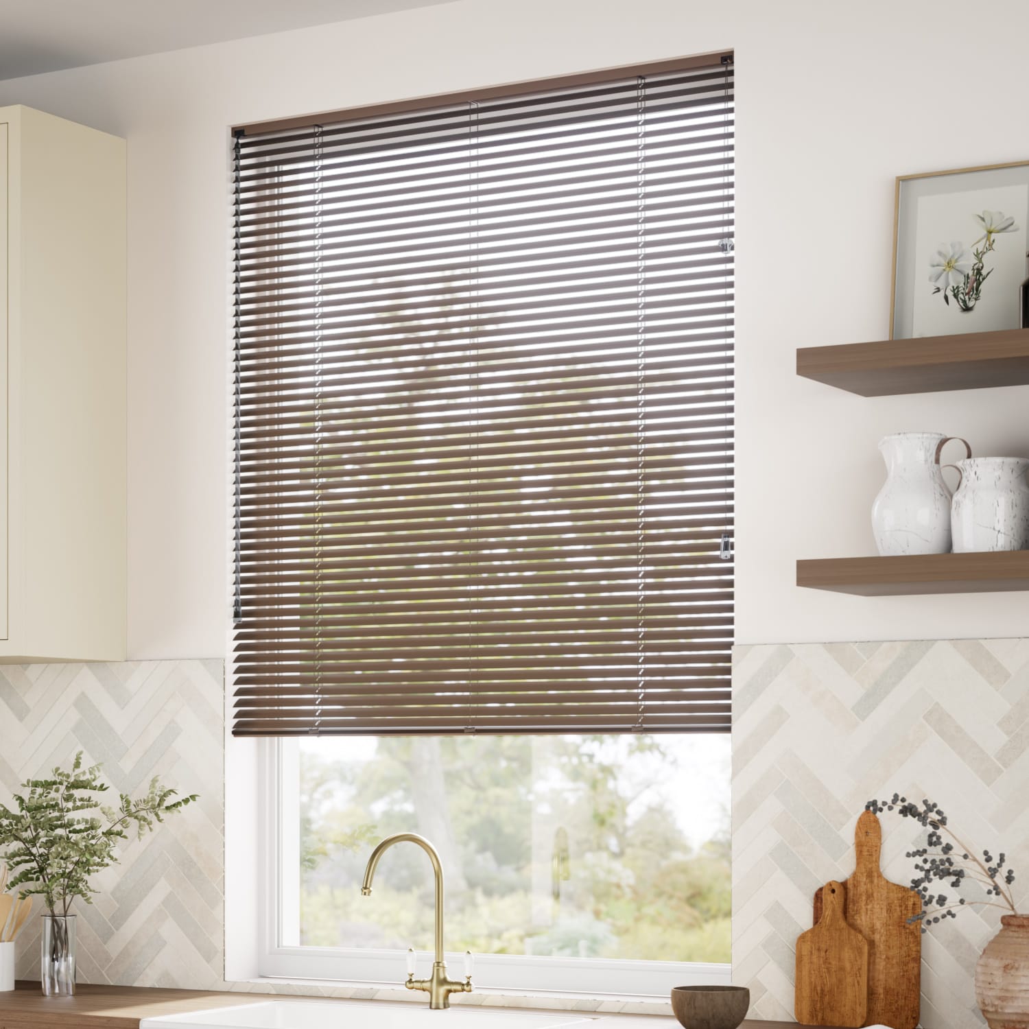 Elements Mocha Venetian Blind - 25mm Slat