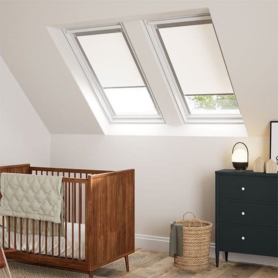 Elements Vanilla Blackout Blind For VELUX® Windows | Blinds 2go™