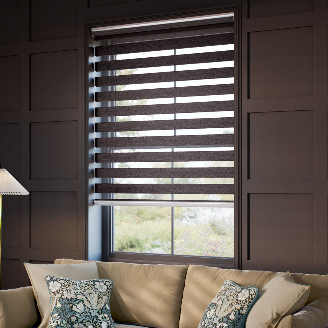 Enjoy Walnut Roller Blind