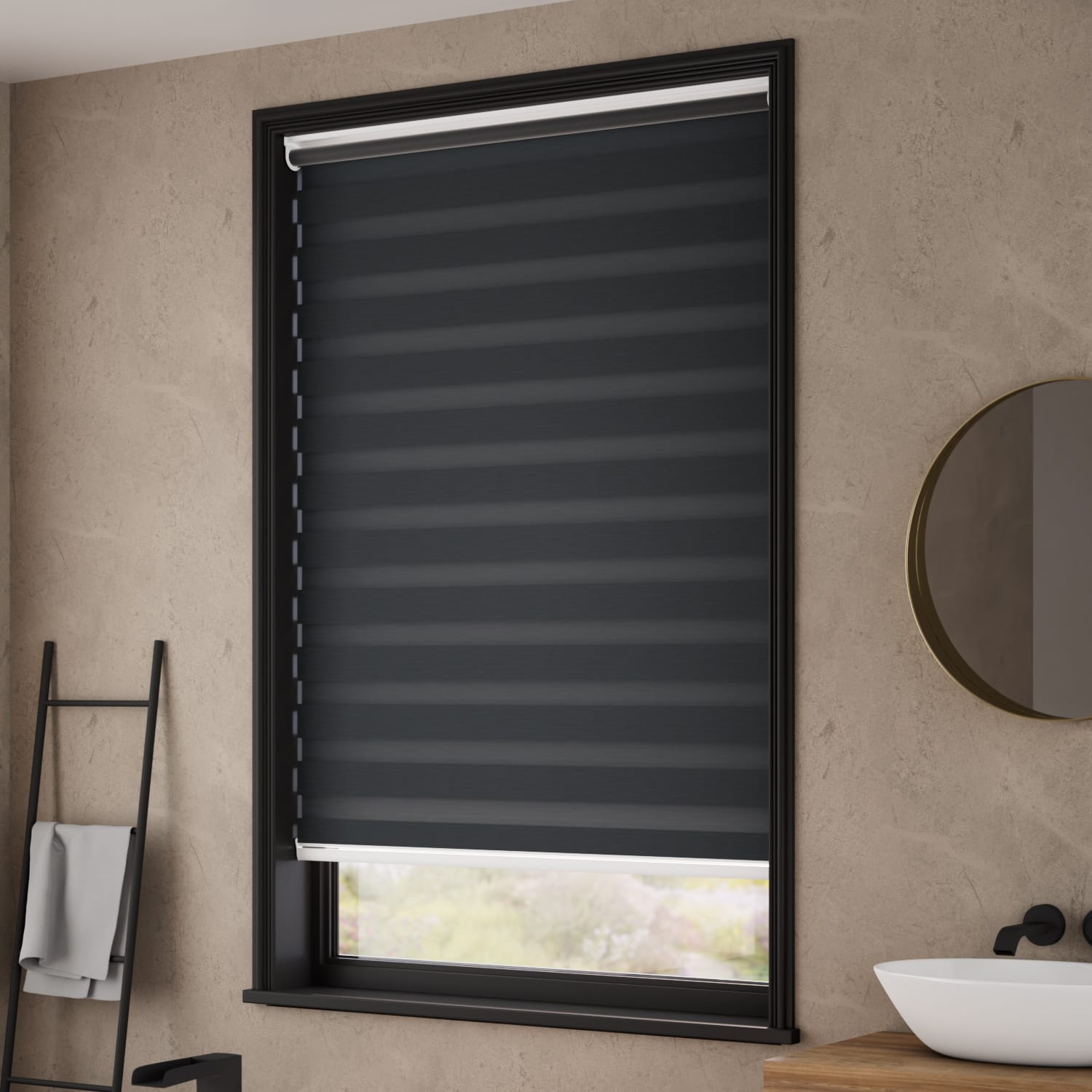 Enjoy Iron Grey Roller Blind