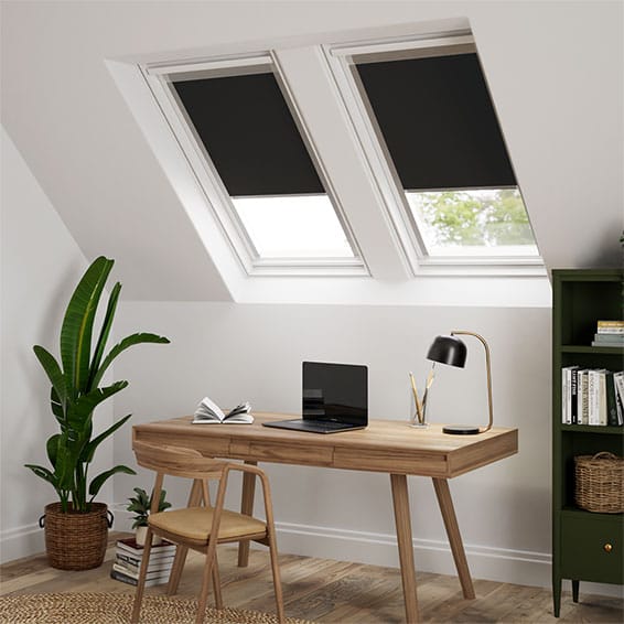 Expressions Eclipse Black Blackout Blind for VELUX® Windows
