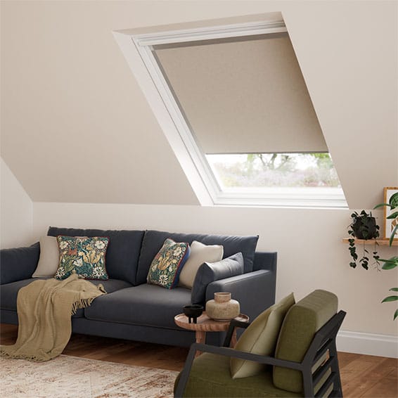 Expressions Light Taupe Blackout Blind for VELUX® Windows