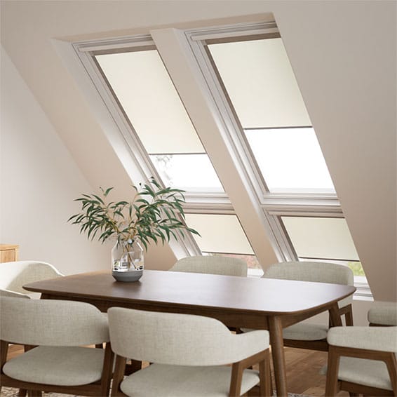 Expressions Vista Soft Cream Blind for VELUX® Windows | Blinds 2go™
